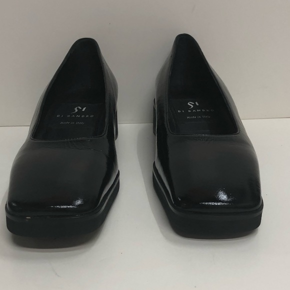 Di Sandro | Shoes | Disandro Made In Italy Black Patent Leather Loafer ...
